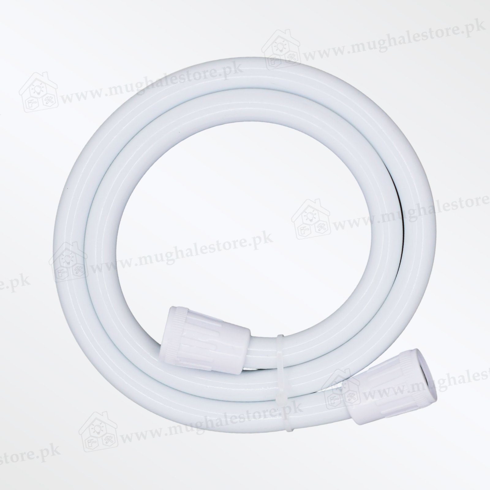 Muslim Shower Pipe only -PVC White Color - mughal e store